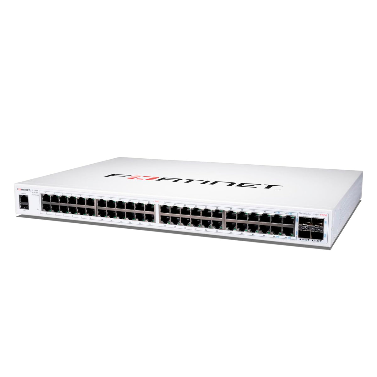 Switch FORTINET FortiSwitch 48 Puertos FS-148F-FPOE – Quick Informatica S.A