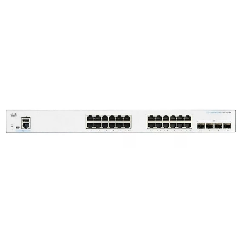 Switch CISCO Small Business 250 24 Puertos Administrados CBS250-24T-4G ...