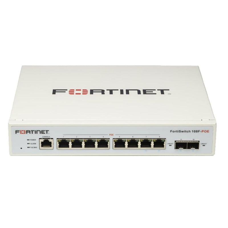 Switch FORTINET FortiSwitch 8 Puertos FS-108F-POE – Quick Informatica S.A