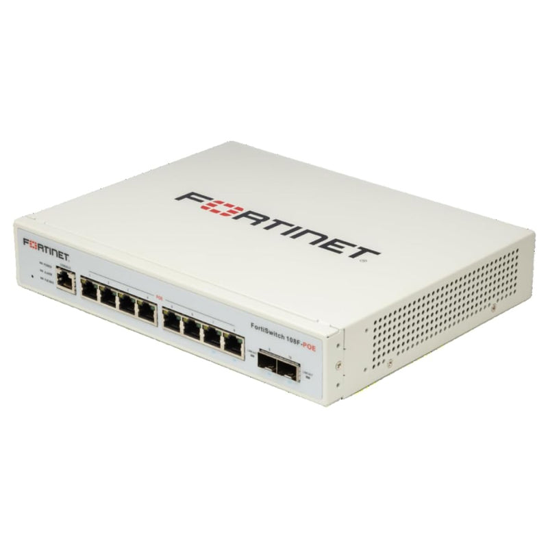 Switch FORTINET FortiSwitch 8 Puertos FS-108F-POE – Quick Informatica S.A