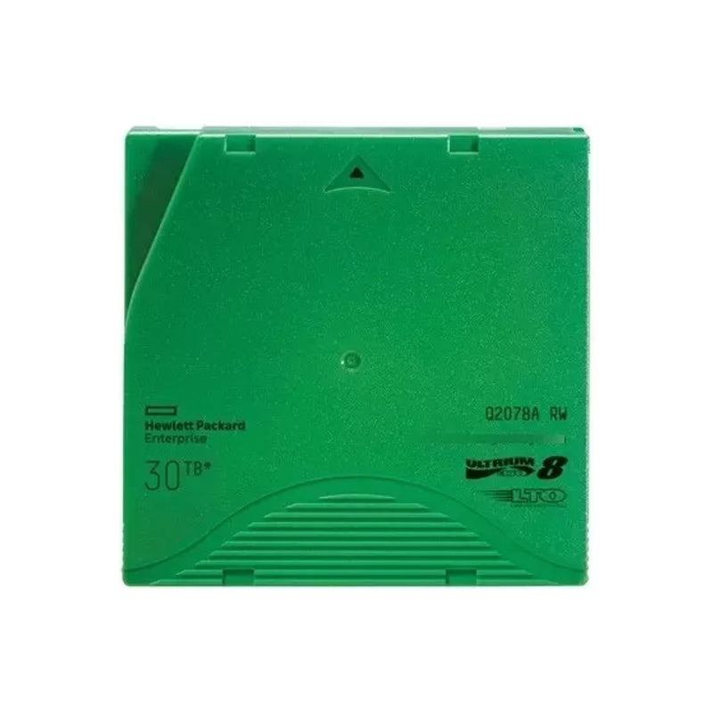 Cartucho de datos HPE LTO‑8 Ultrium 30TB RW Q2078A – Quick Informatica S.A