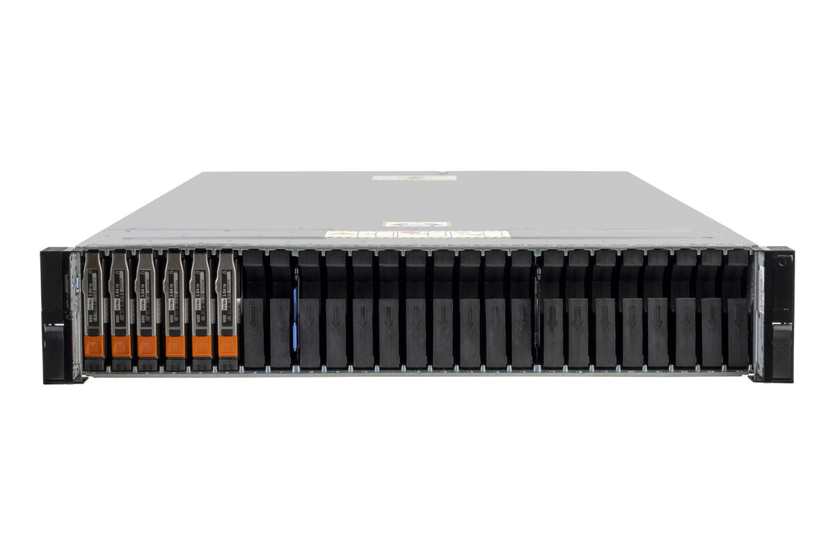 Storage DELL POWERSTORE 500T 192GB 6X3.84TB 25GBE 32GB FC 3YR PSP 4H M ...