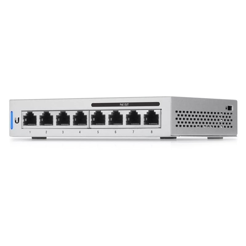 Switch UniFi UBIQUITI 8 Puertos PoE US-8-60W – Quick Informatica S.A